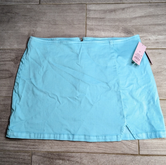 wild fable | Skirts | Wild Fable Blue Denim Texture Skirt | Poshmark